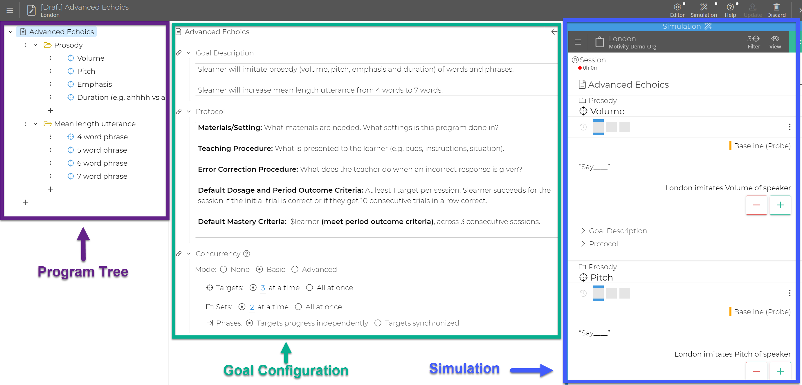 Program Builder Tour